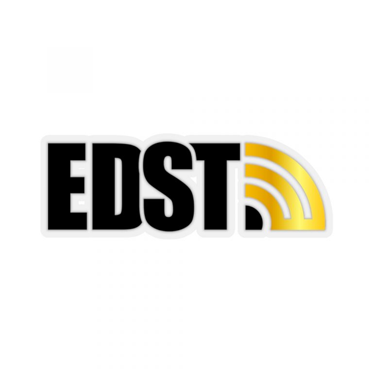 BLACK EDST STICKER – EDST Shop